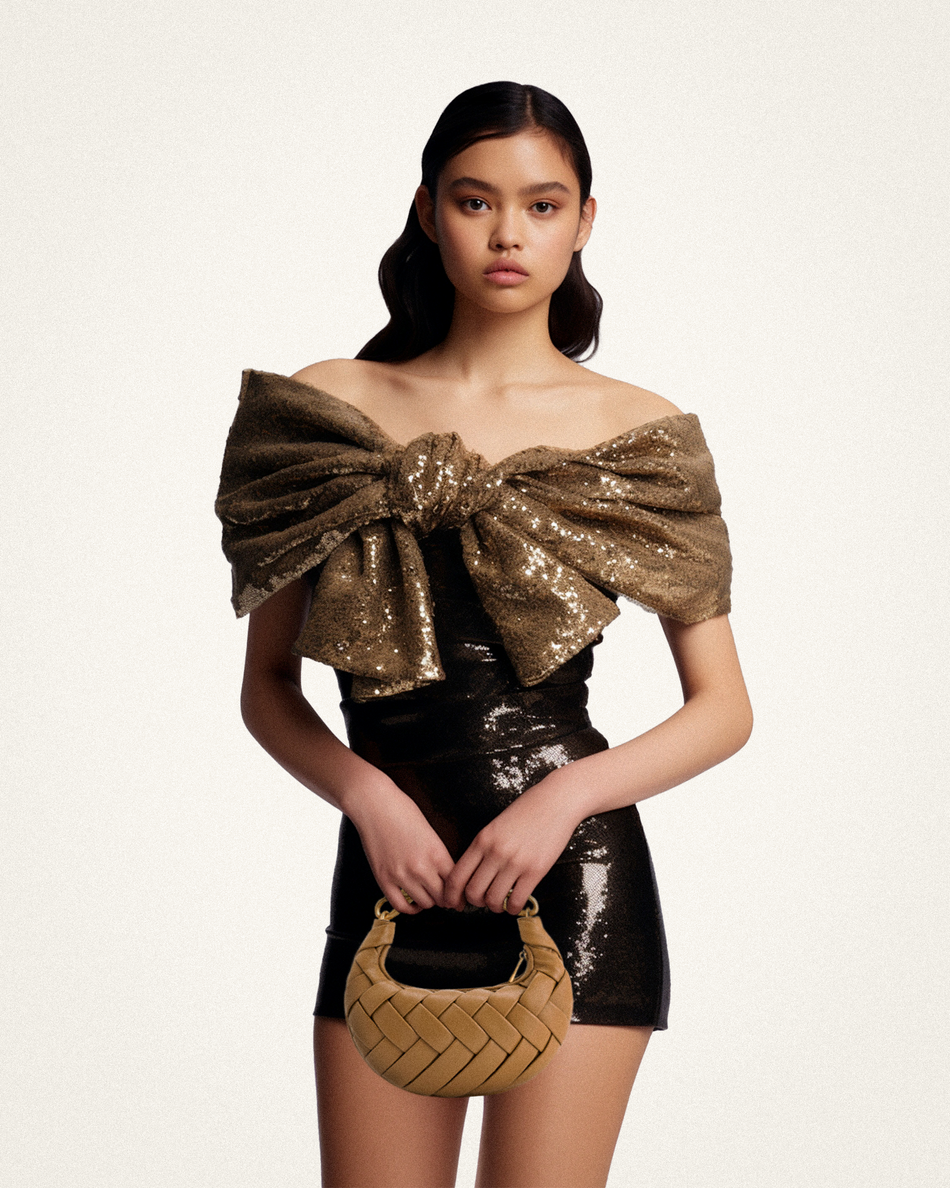 Orla Weave Handbag - Brown - JW PEI LATAM