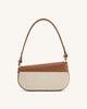 Addisyn Shoulder Bag - Brown Canvas - JW PEI LATAM